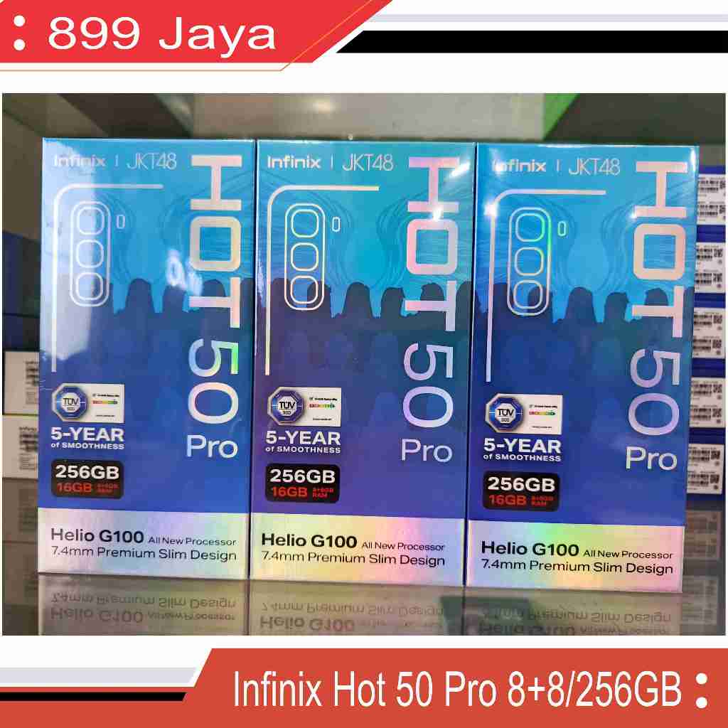 Jual INFINIX HOT 50 PRO 8+8/256GB - GARANSI RESMI INFINIX INDONESIA | Shopee Indonesia