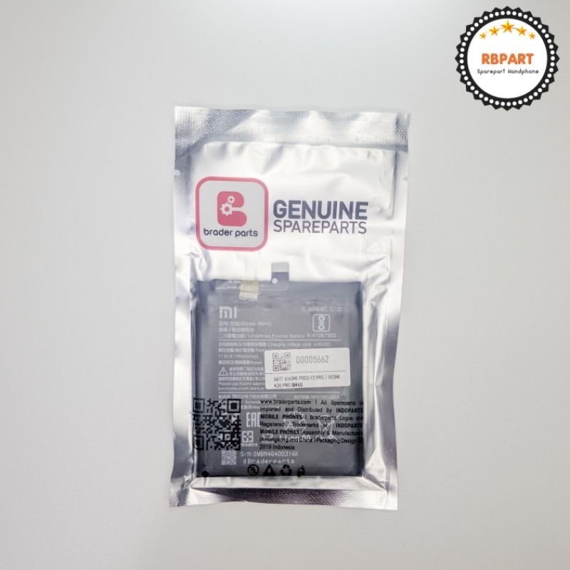 Jual Battery ORIGINAL XIAOMI POCO F2 PRO / REDMI K30 PRO BM4Q | Shopee ...
