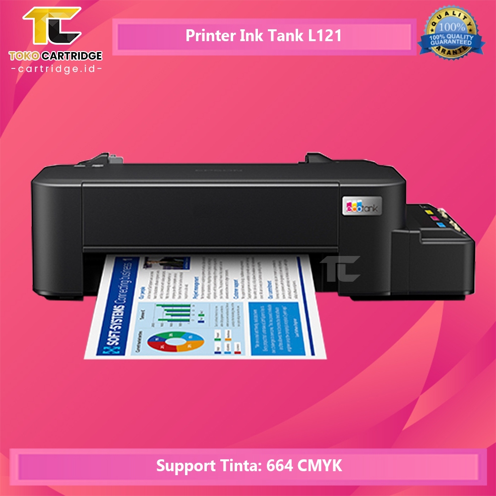 Jual Printer Epson L121 ORIGINAL Pengganti L120 Ink Tank A4 Inktank L 121 Print Foto Photo ...