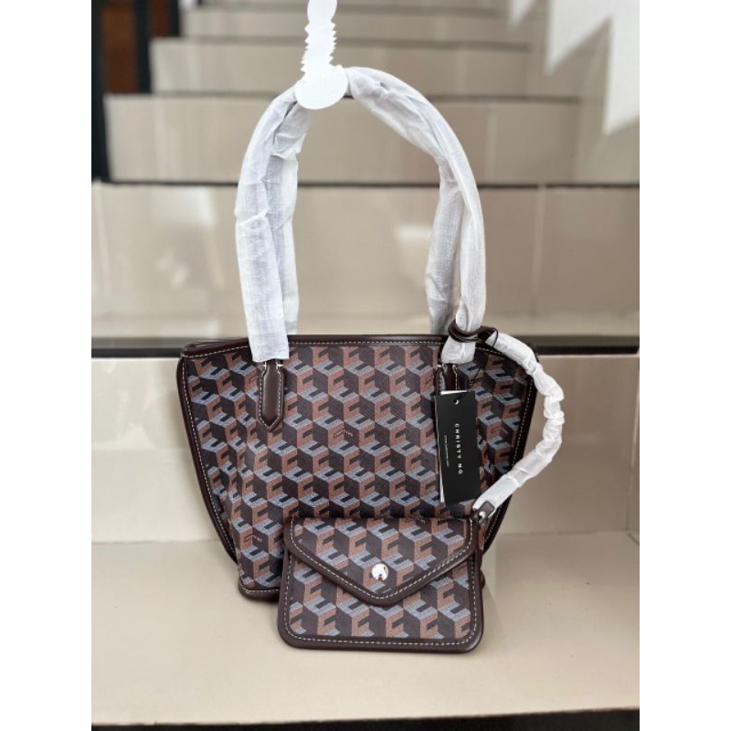 Jual READY STOK Mini Russo Christy Ng Warna Chestnut, Ash Grey & Pink ...