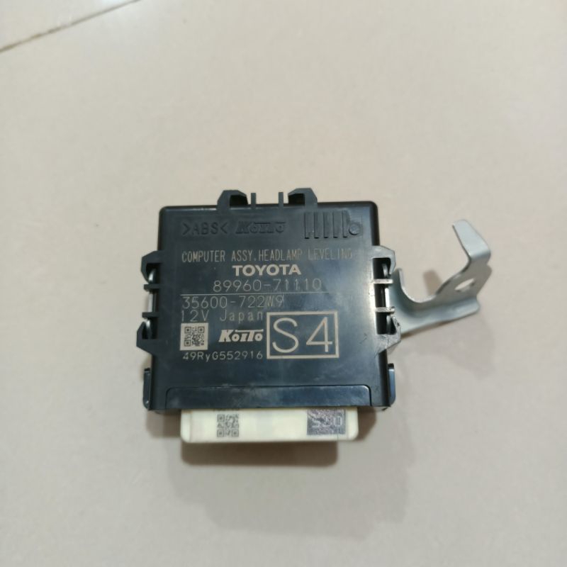 Jual ECU computer Assy headlamp leveling FORTUNER vrz Innova LED ...