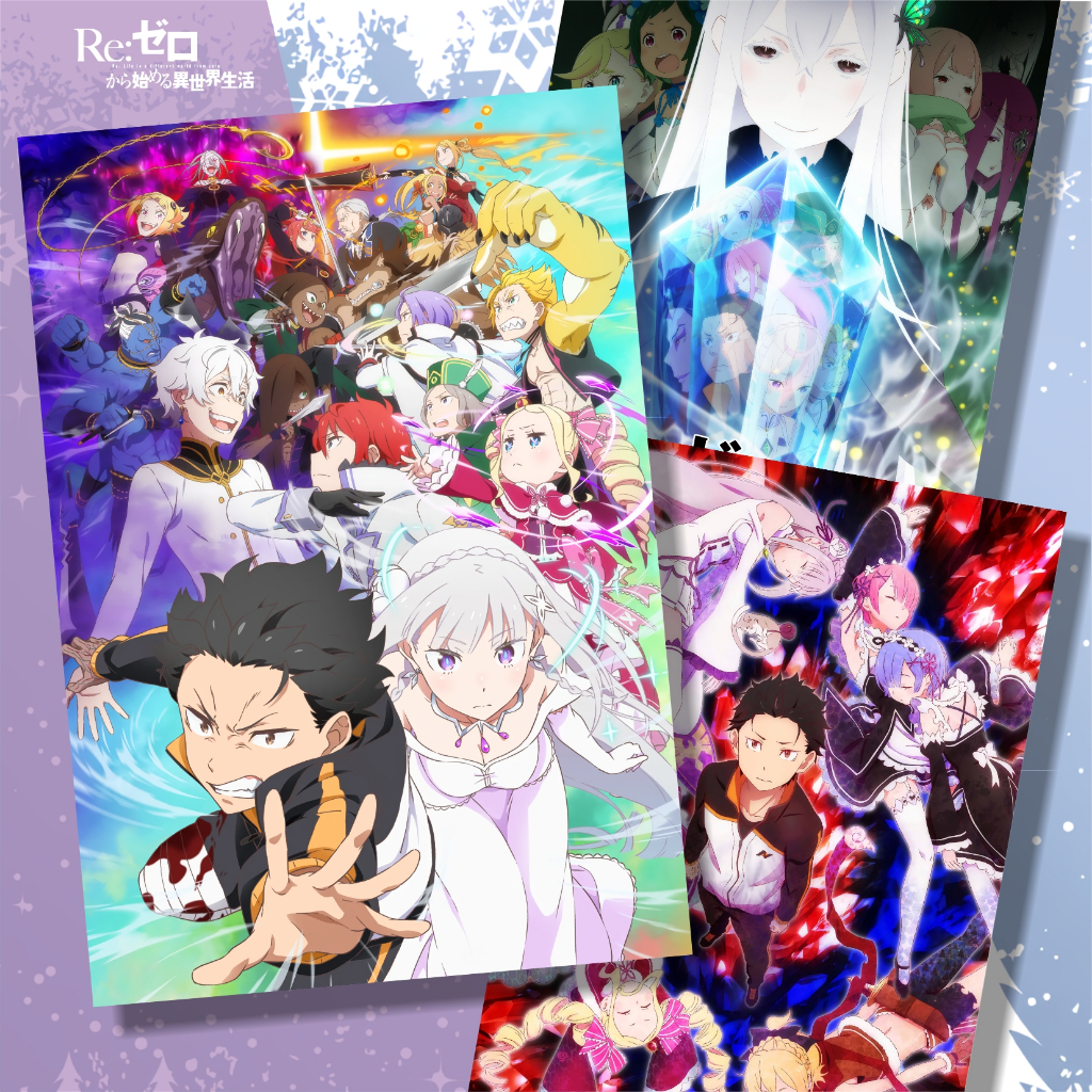 Jual Koleksi Poster A3 Anime Re Zero | Shopee Indonesia