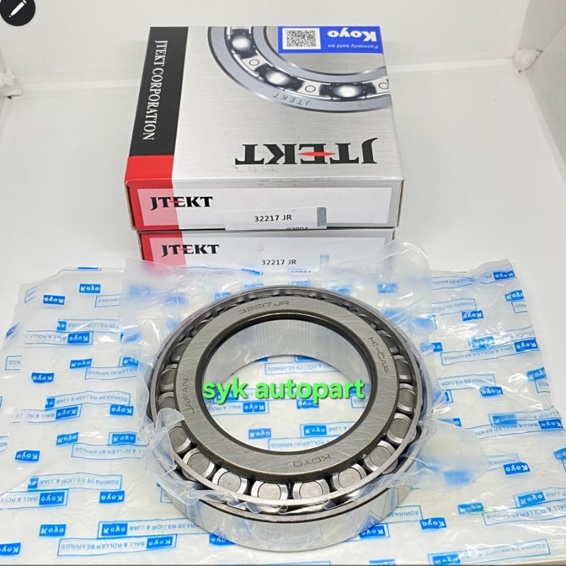Jual BEARING 32217JR KOYO BEARING RODA BELAKANG LUAR HINO LOHAN FUSO ...