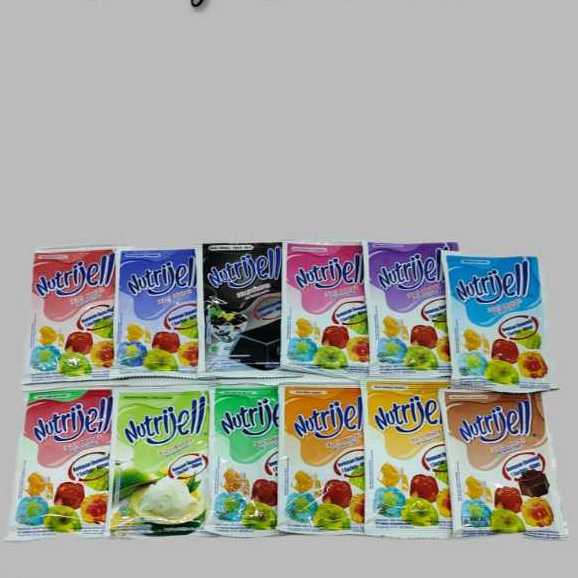 Jual Tepung Agar Jelly Powder NUTRIJELL Rasa Jeruk Anggur Coklat Kelapa ...