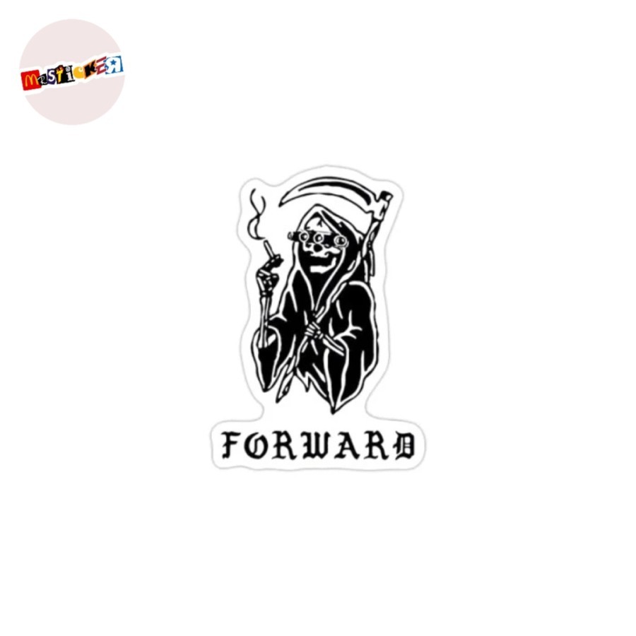 Jual sticker Forward Observations Group reaper logo diecut stiker FOG ...