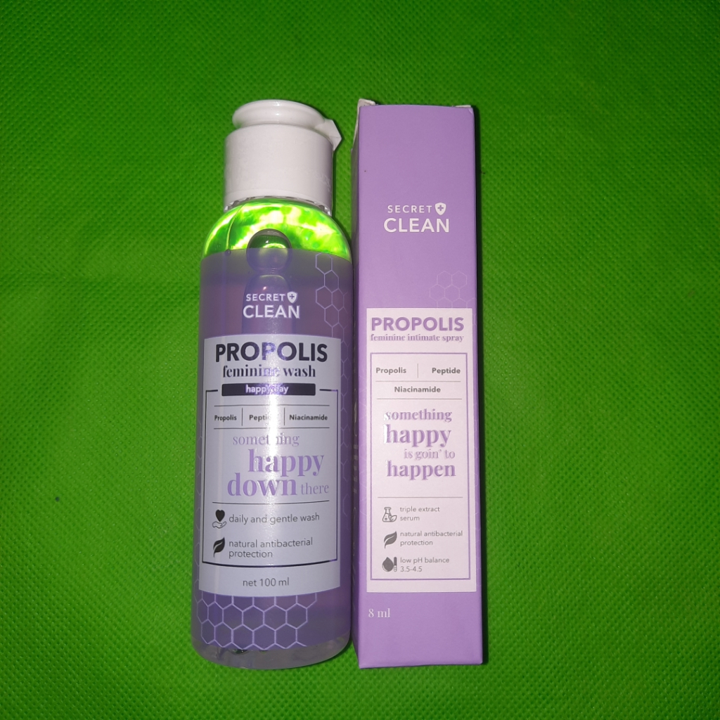 Jual (HERBORIST) SECRET CLEAN PROPOLIS FEMININE INTIMATE HAPPY ( UNGU ...