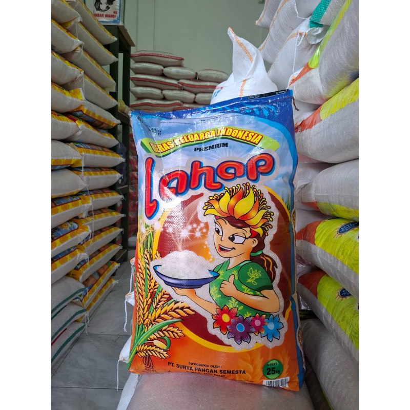 Jual BERAS LAHAP 25 KG | Shopee Indonesia