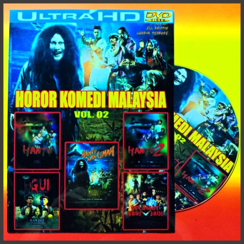 Jual Kaset Film Malaysia Koleksi Komedi Horor Campuran Terbaru Vol. 02 isi 5 Judul | Shopee ...