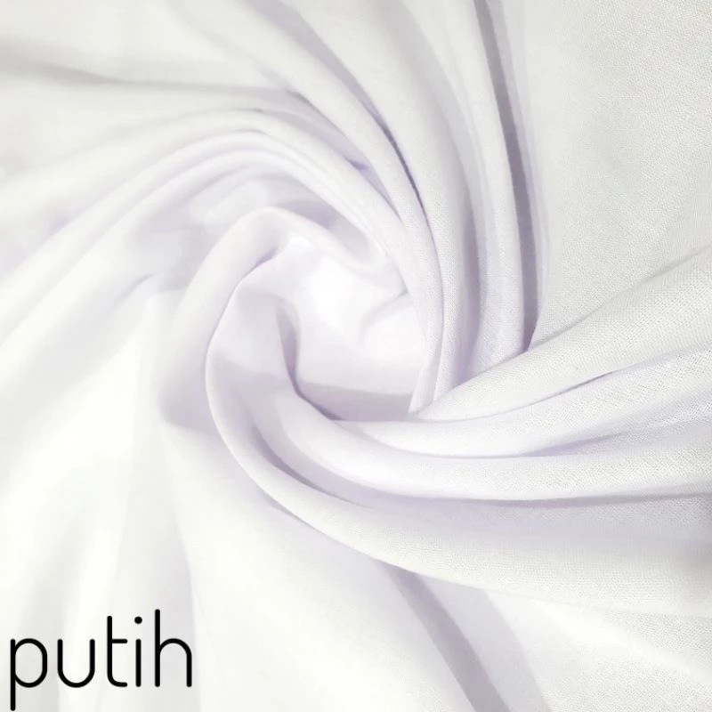 Jual Kain Hero/Furing Premium Warna Putih Furing untuk bahan seragam ...