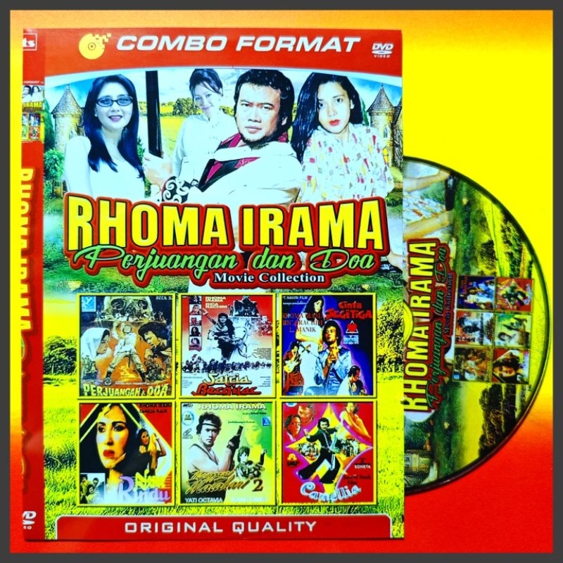 Jual Kaset Film Indonesia Jadul Koleksi Aksi H. Rhoma Irama Pilihan Perjuangan Dan Doa Campuran ...