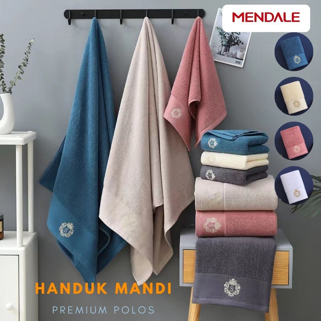 Jual Mendale Handuk Mandi Dewasa Tebal Premium Bahan Microfiber Lembut ...
