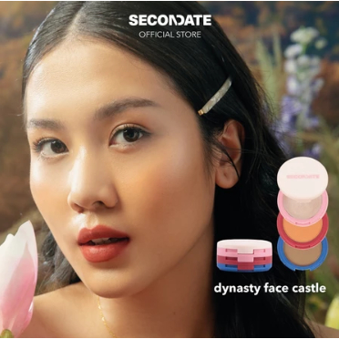 Jual SECONDATE Dynasty Face Castle Palette Blush ON | Shopee Indonesia