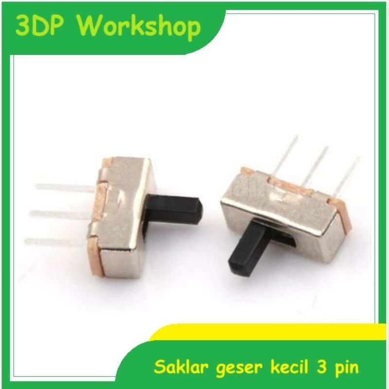 Jual Saklar geser kecil 3 pin Toggle switch 4mm | Shopee Indonesia