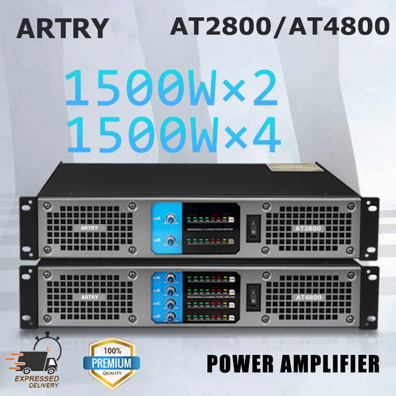Jual ARTRY AT2800/AT48000 Professional Power Amplifier Digital Power Amplifier Four/Two Channel ...