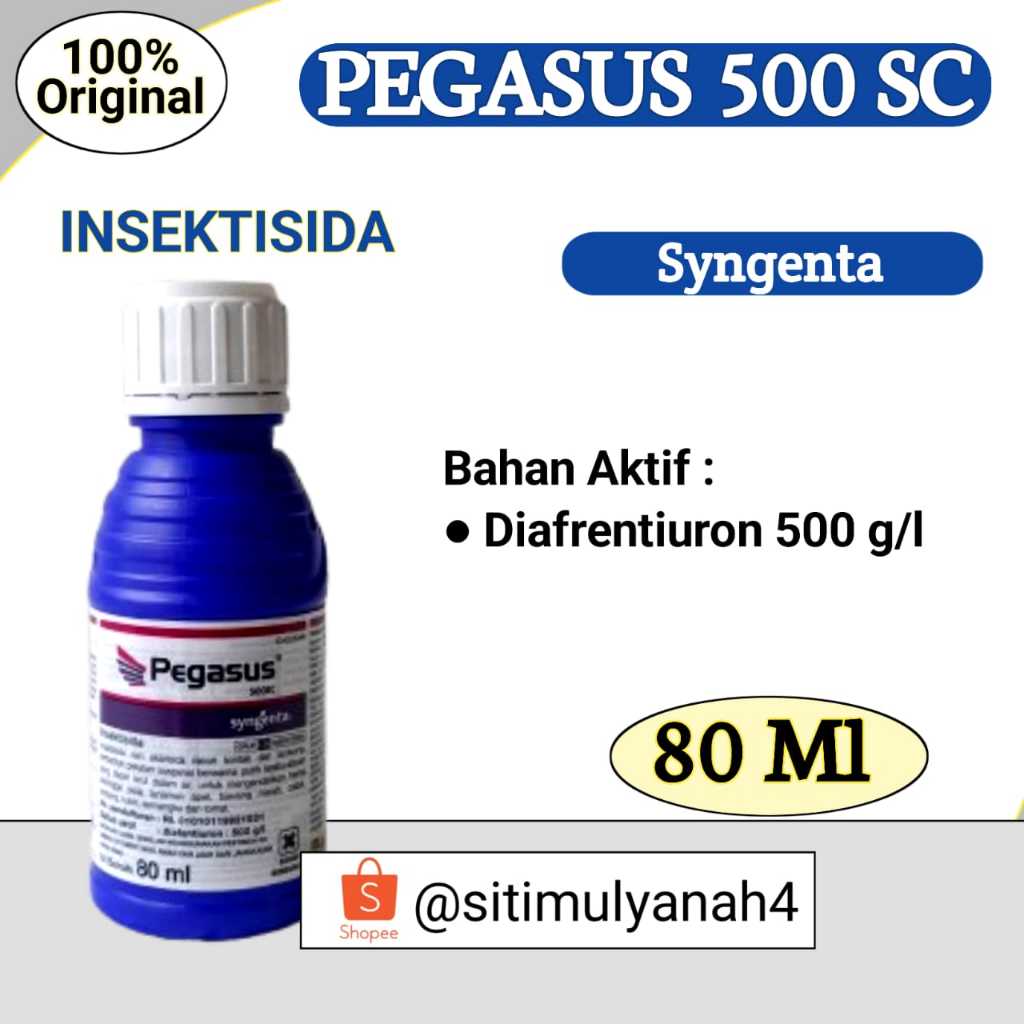 Jual PEGASUS 500 SC 80 ml Insektisida Akarisida Bahan Aktif ...