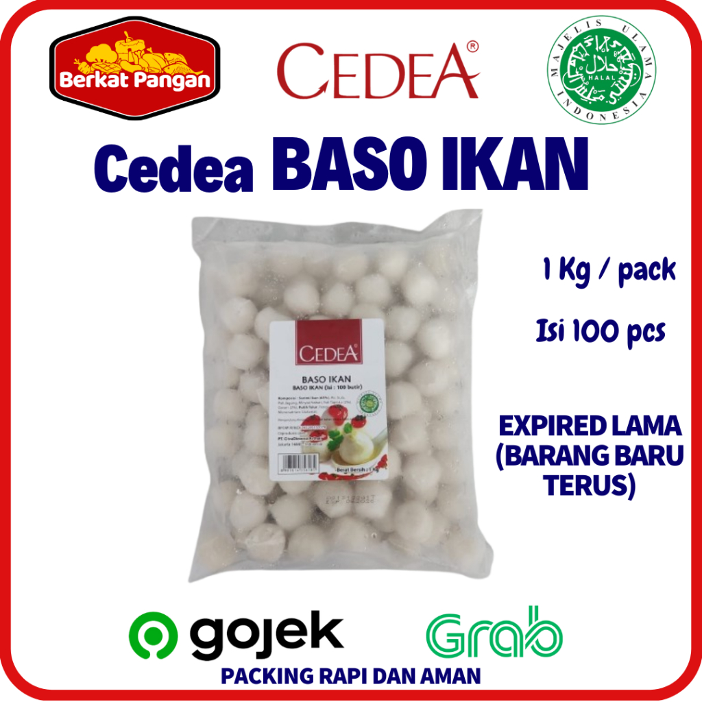 Jual CEDEA Baso Ikan / Fish Meatballs 1 Kg | Shopee Indonesia