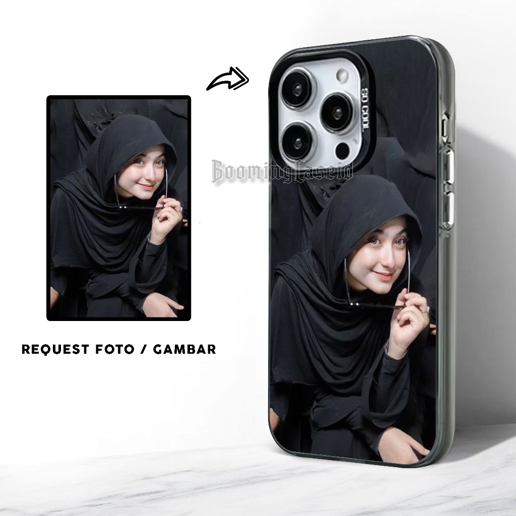 Jual Custom Case Hp Foto / Gambar Sendiri Premium Matte Hard Casing IMD ...