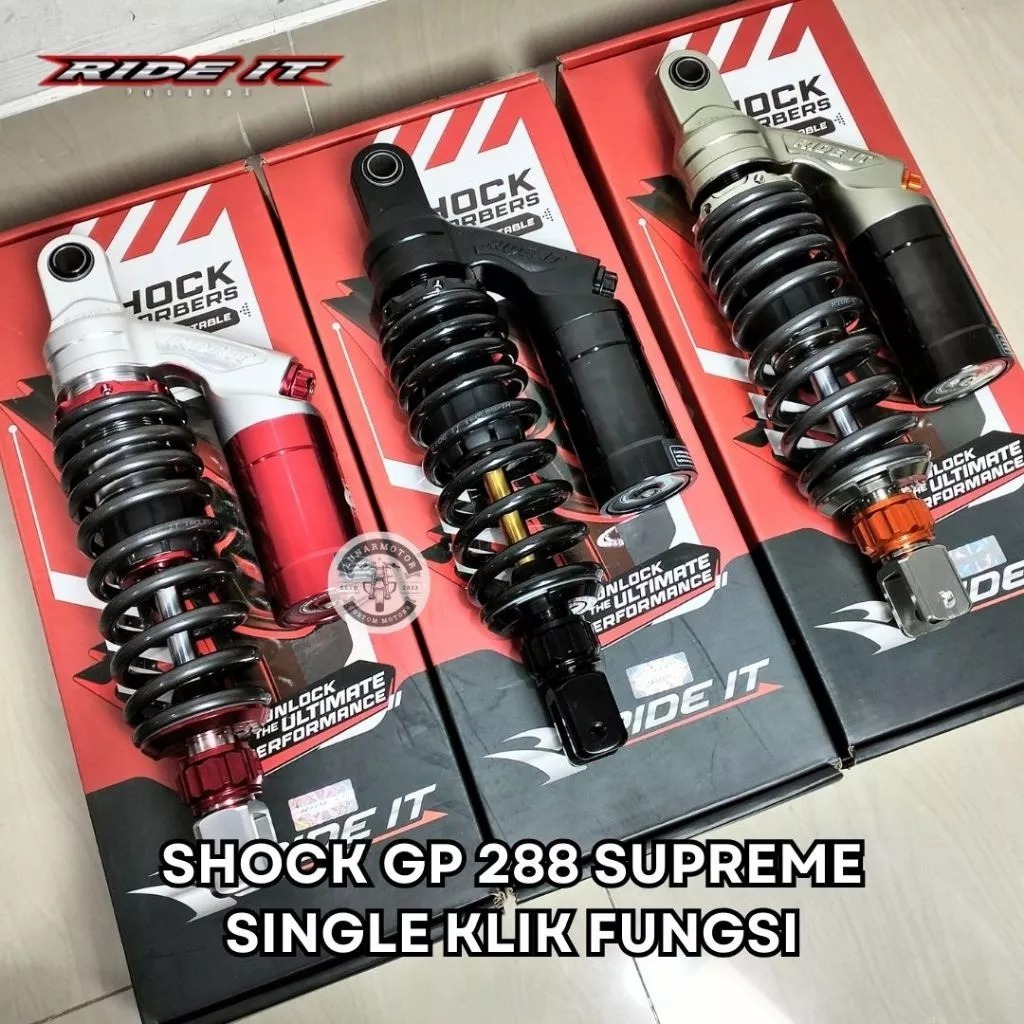 Jual Shock skok matic 310 mm 330 shockbreaker GP 288 Premium VARIO BEAT ...