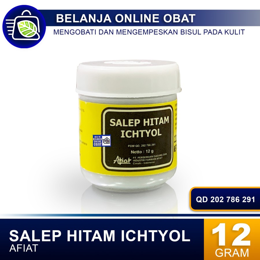 Jual SALEP HITAM ICHTIYOL AFIAT // Mengobati Bisul | Shopee Indonesia