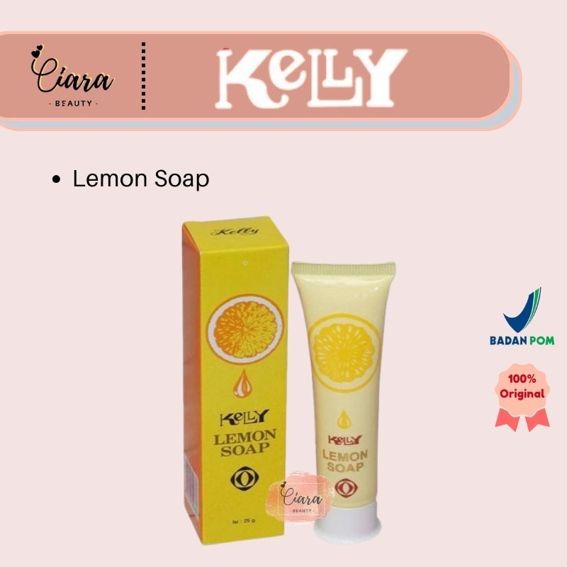 Jual Kelly Lemon Soap 15 gr, 25 gr dan 75 gr | Shopee Indonesia