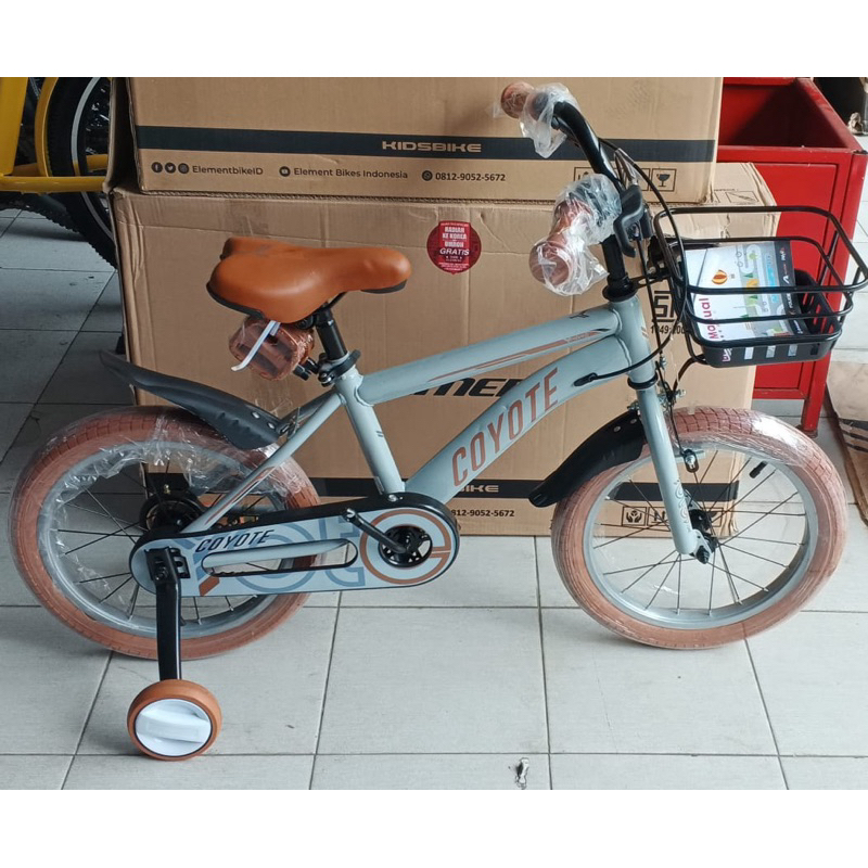 Jual Sepeda Anak / KIDS BIKE ELEMENT COYOTE YOTEL XONE PASTEL Keranjang Ukuran 12 16 18 Inch ...