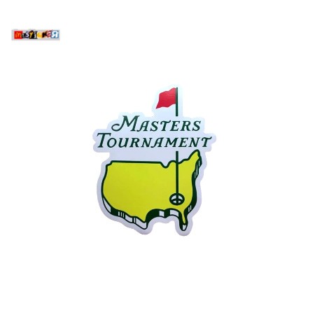 Jual sticker Masters tournament golf logo diecut stiker | Shopee Indonesia