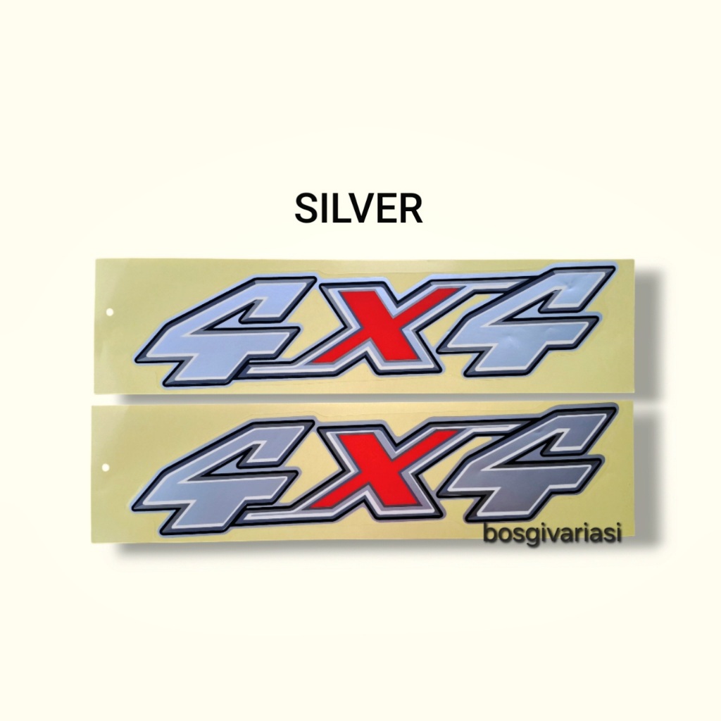 Jual Stiker Hilux 4x4 / stiker toyota hilux 4x4 / stiker 4x4 RB9 ...
