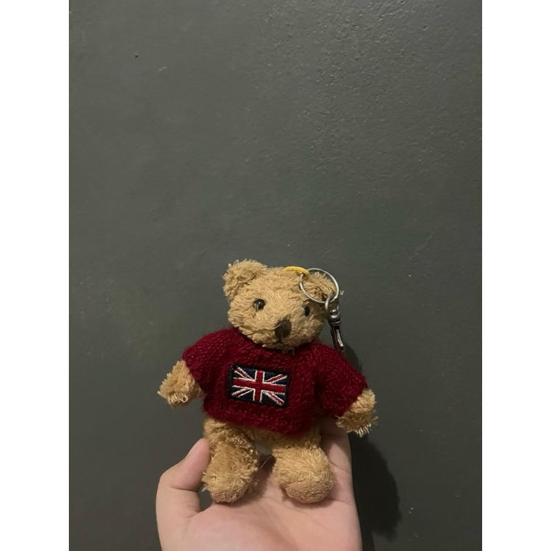 Jual gantungan kunci beruang // keychain teddy bear harrods london ...