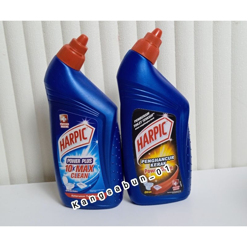 Jual Harpic 450ml Pembersih toilet / Harpic Power Plus 450ml | Shopee Indonesia