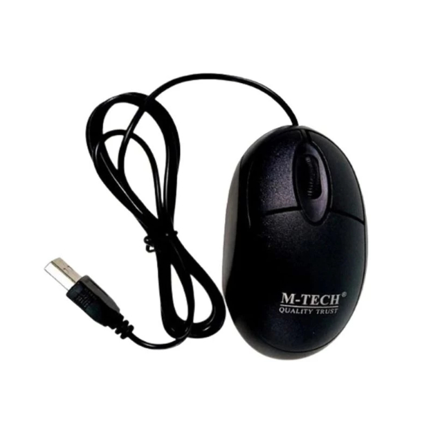Jual Mtech Wired Optical Mouse USB Basic - 1,2m | Shopee Indonesia