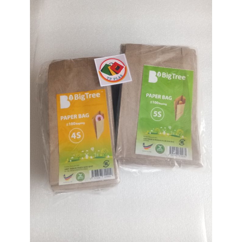 Jual Paper Bag Coklat Big Tree | Shopee Indonesia