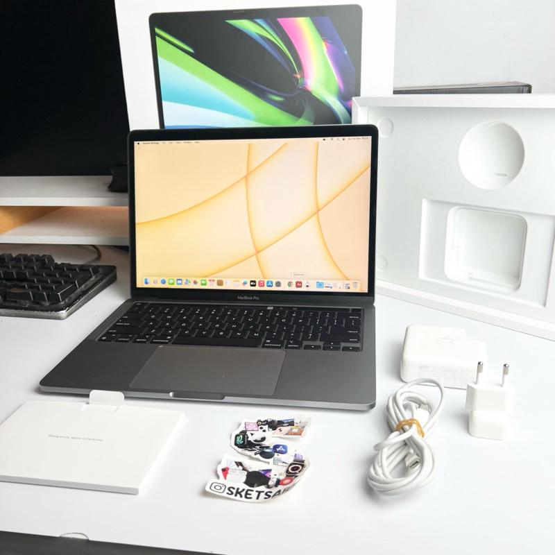 Jual MacBook Pro M2 13 inch 8gb 256gb Cycle Count 141 Mulus Like New | Shopee Indonesia