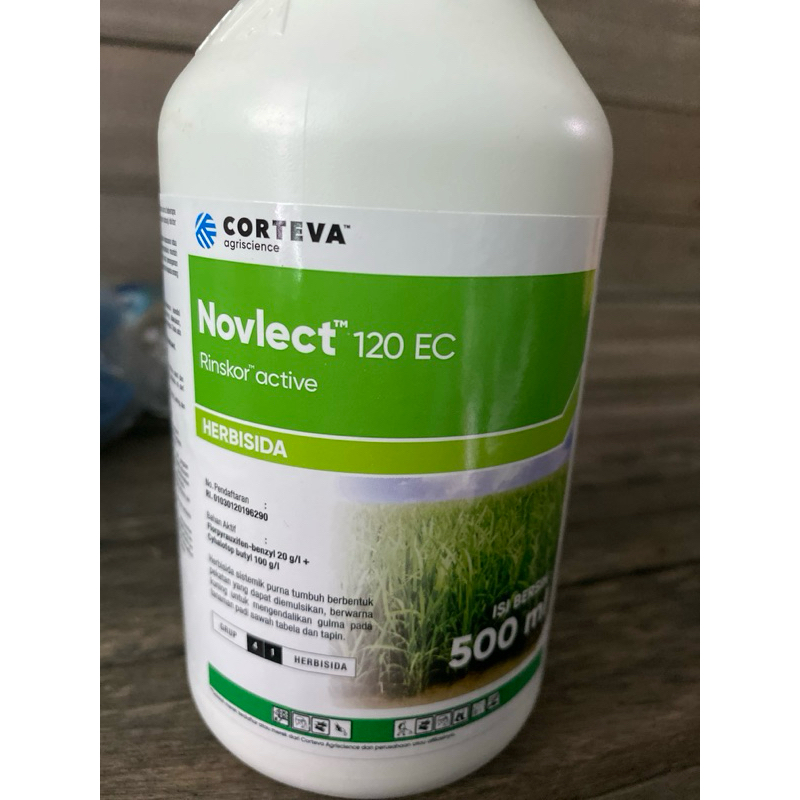 Jual NOVLECT herbisida 500 ML | pembasmi rumput pada tanaman padi ...