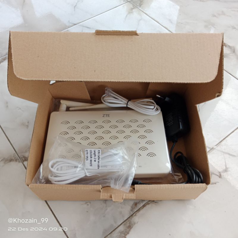 Jual Modem ZTE F609 V1 Baru (Lengkap) | Shopee Indonesia