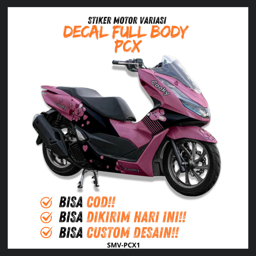 Jual STICKER DECAL PCX160 PCX 150 VARIASI FULL BODY STIKER DEKAL ...