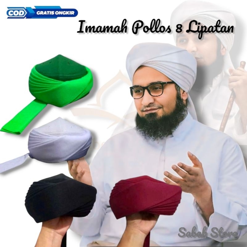 Jual Peci/Peci Imamah Permanen 5 Meter/Peci Imamah Permanen 8 Lipatan ...