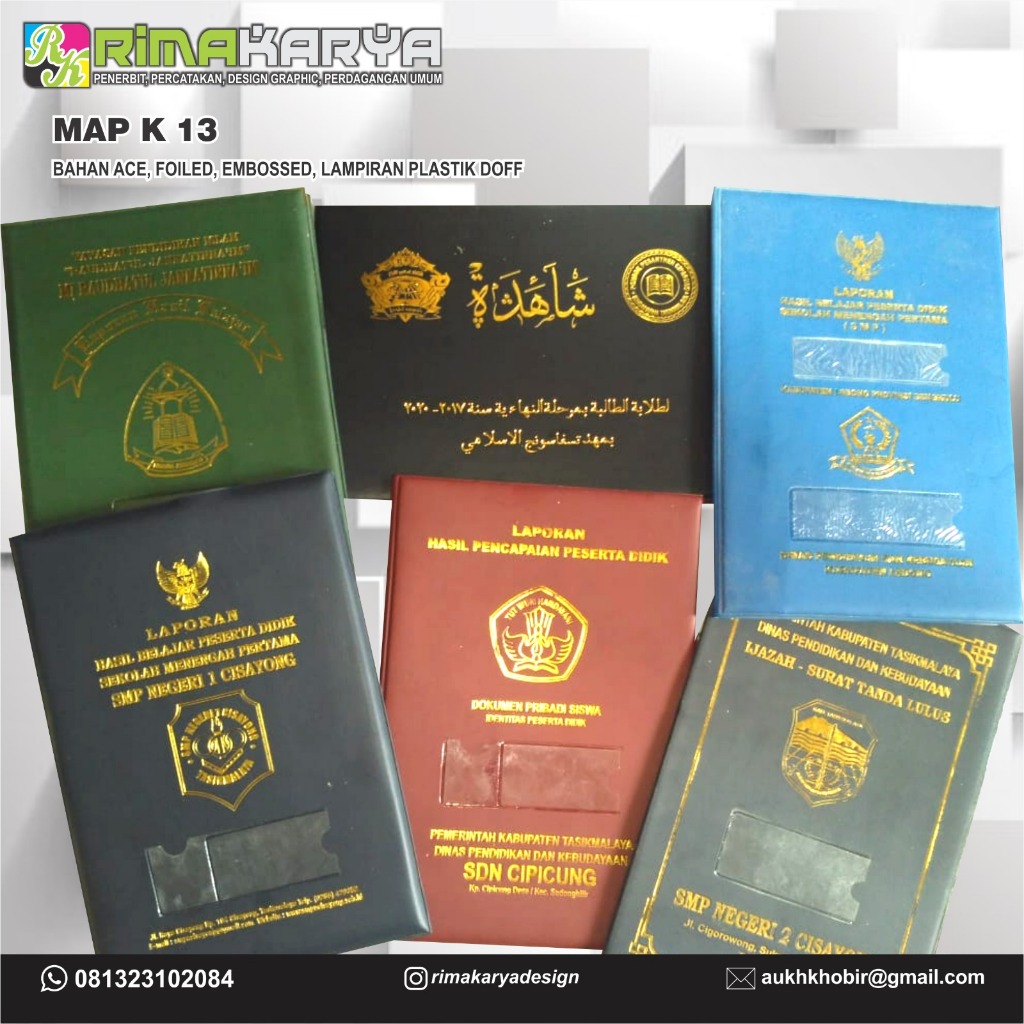 Jual Sampul Raport K13 SD Umum (Min.10pcs) | Shopee Indonesia