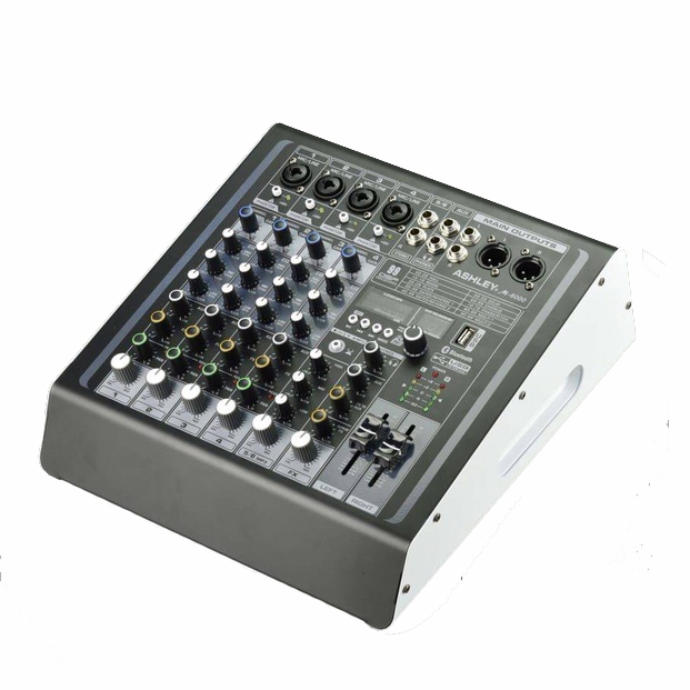 Jual POWER MIXER ASHLEY M6000 M 6000 6 Channel 4 Mono Mic Line + 2 Stereo 3 Band EQ Gain Control ...