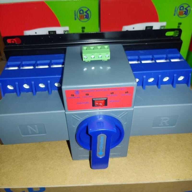 Jual Automatic Change Over Switch COS ATS Automatic Transfer Switch otomatis VDQ2-100/4p 100A 4 ...