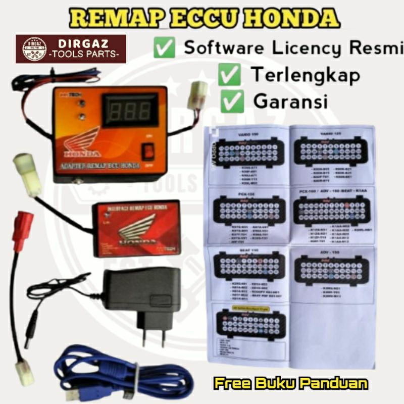 Jual Alat remap ecu eccu motor honda terlengkap keihin shindengen | scaner scanner motor injeksi ...