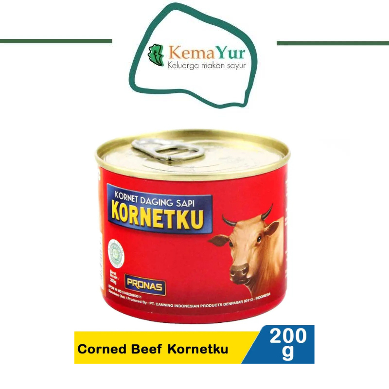 Jual Pronas Corned Beef Kornetku 200G | Shopee Indonesia