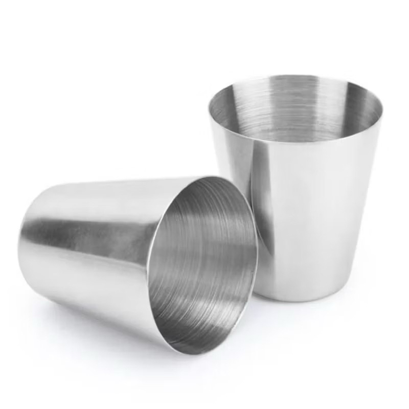 Jual Espresso Cup Stainless Milk Jigger Gelas Ukur Gula Cair Sirup Susu ...