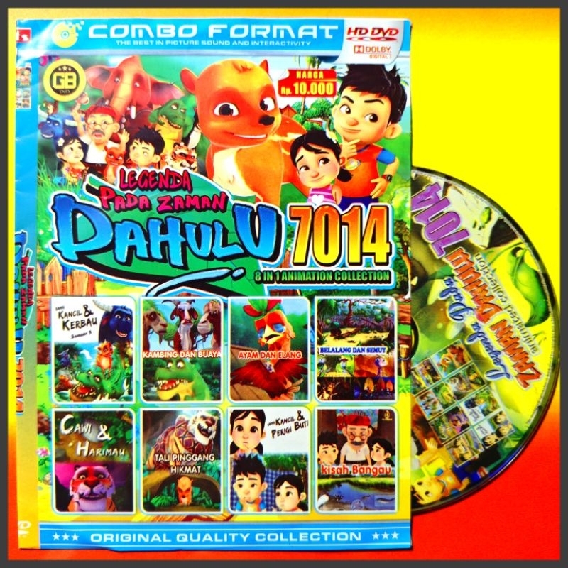 Jual Kaset Film Kartun Anak Koleksi Pada Zaman Dahulu Vol. 7014 Pilihan Terpopuler isi 8 Judul ...