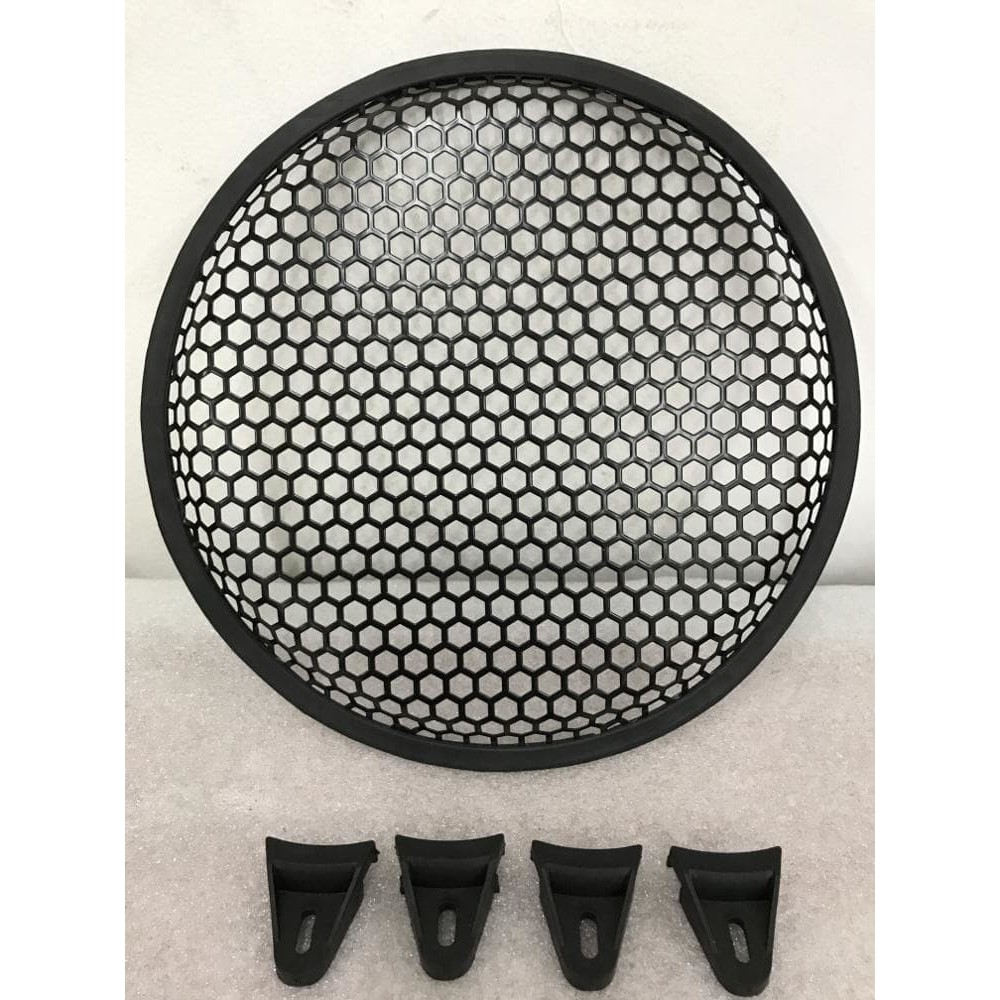 Jual Grill besi speaker 12 inch hexagon | Shopee Indonesia