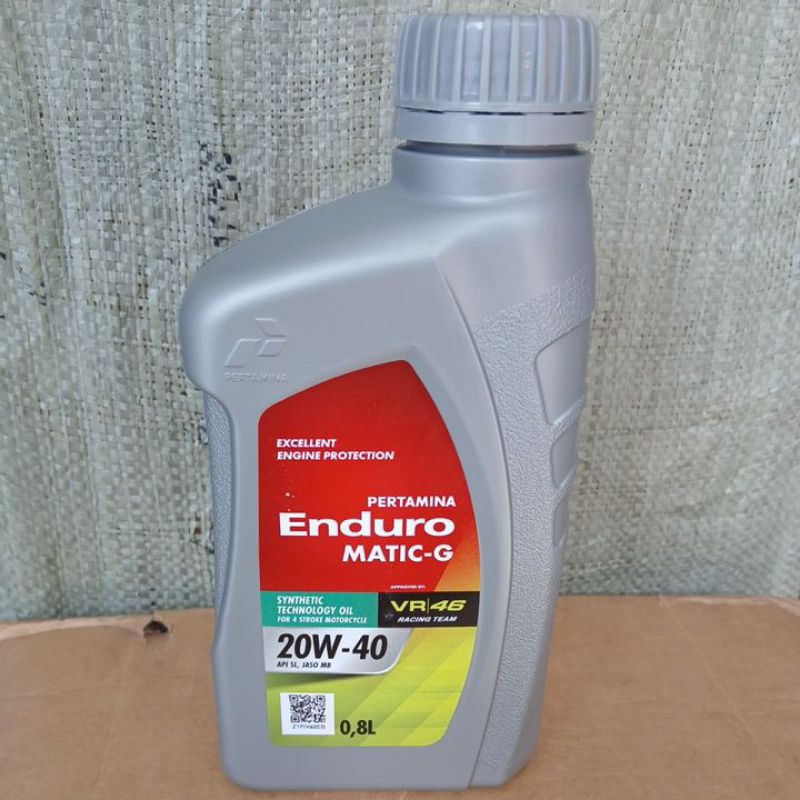 Jual Oli Motor Matic Enduro Matic 800 ML SAE 20W-40 Original | Shopee ...