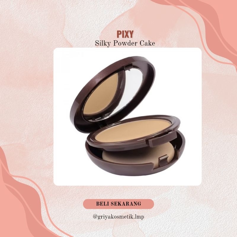 Jual PIXY Silky Powdery Cake 301 Medium Beige | Shopee Indonesia