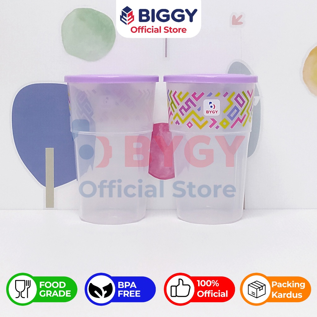 Jual Biggy Gelas Tutup Yume 500ml / Gelas Tutup Plastik Souvenir Ulang Tahun | Shopee Indonesia