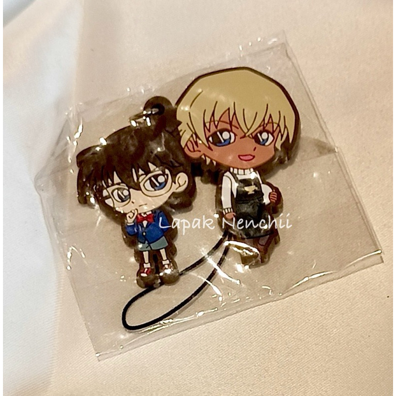 Jual Official Merch Rubber Strap Detective Conan Edogawa Conan-Amuro ...