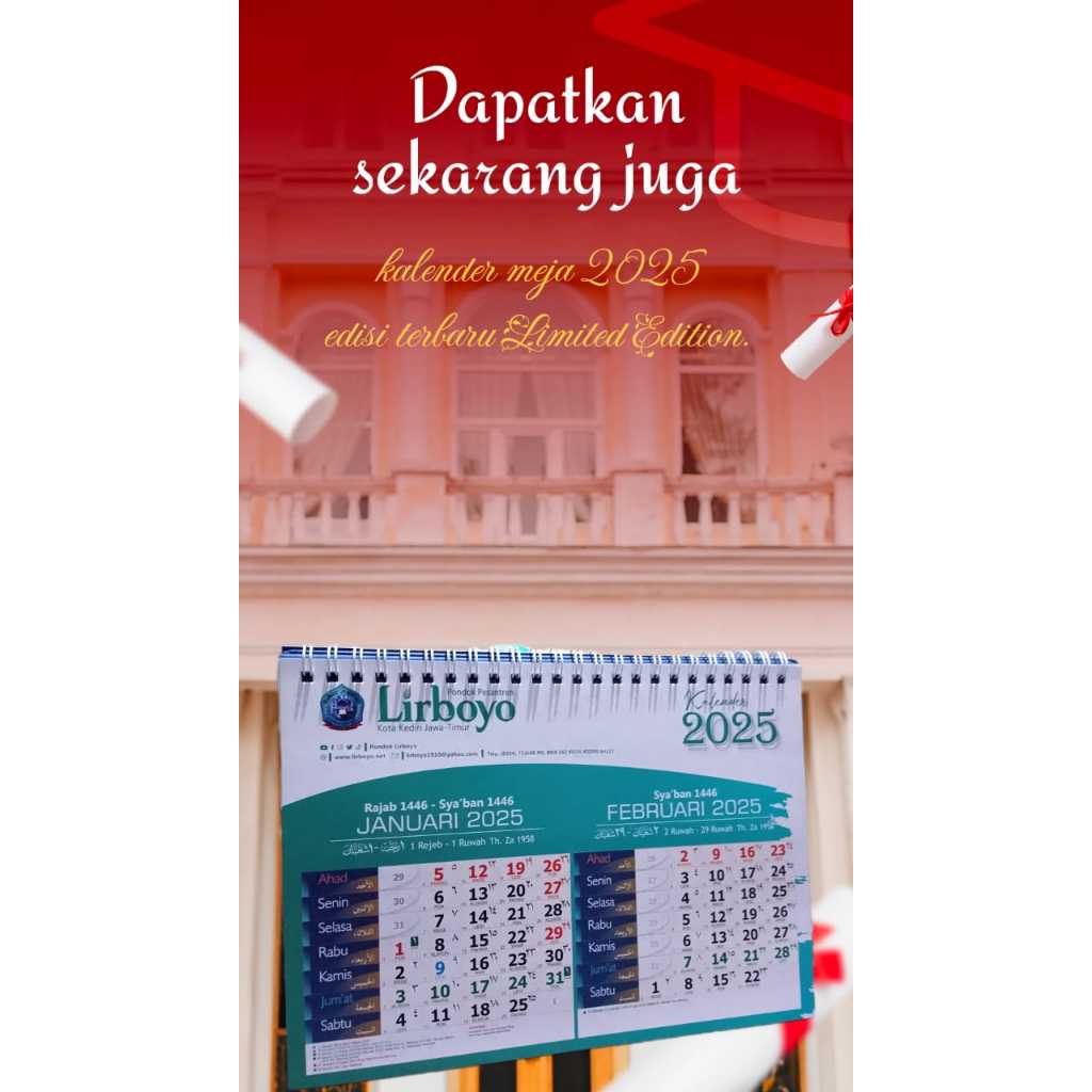 Jual kalender meja 2025 | Shopee Indonesia