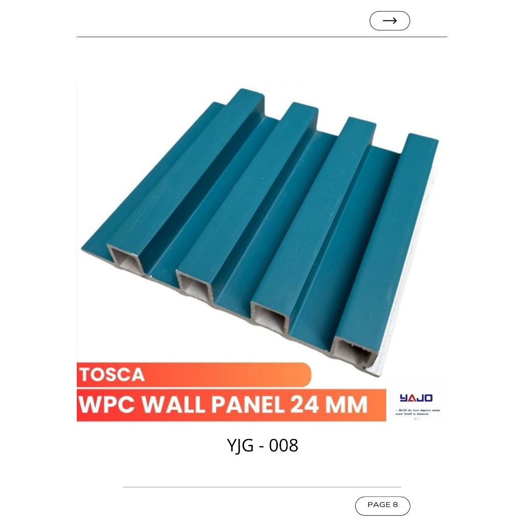 Jual WPC PANEL WALLPANEL PVC HARGA EKONOMIS | Shopee Indonesia